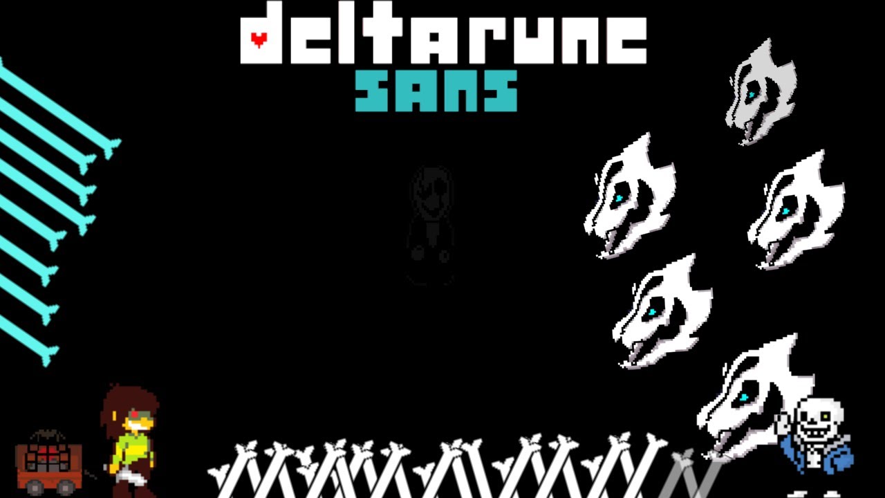 Deltarune sans fight (Create your kris) by Questionsmark
