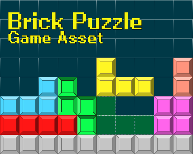 Brick Puzzle Game Asset by PabloGameDev