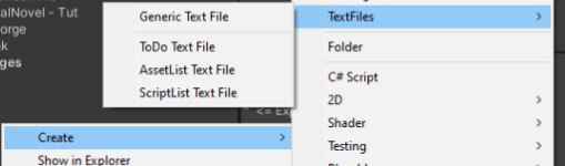 Text File Creator - Unity Package by ArcturusForge