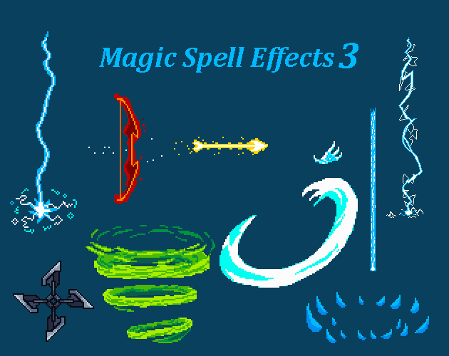 Magic Spell Effects 3 by CreativeKind
