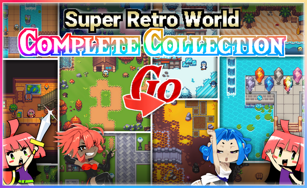 RPG asset tileset exterior pack (Super Retro World by Gif) by Gif