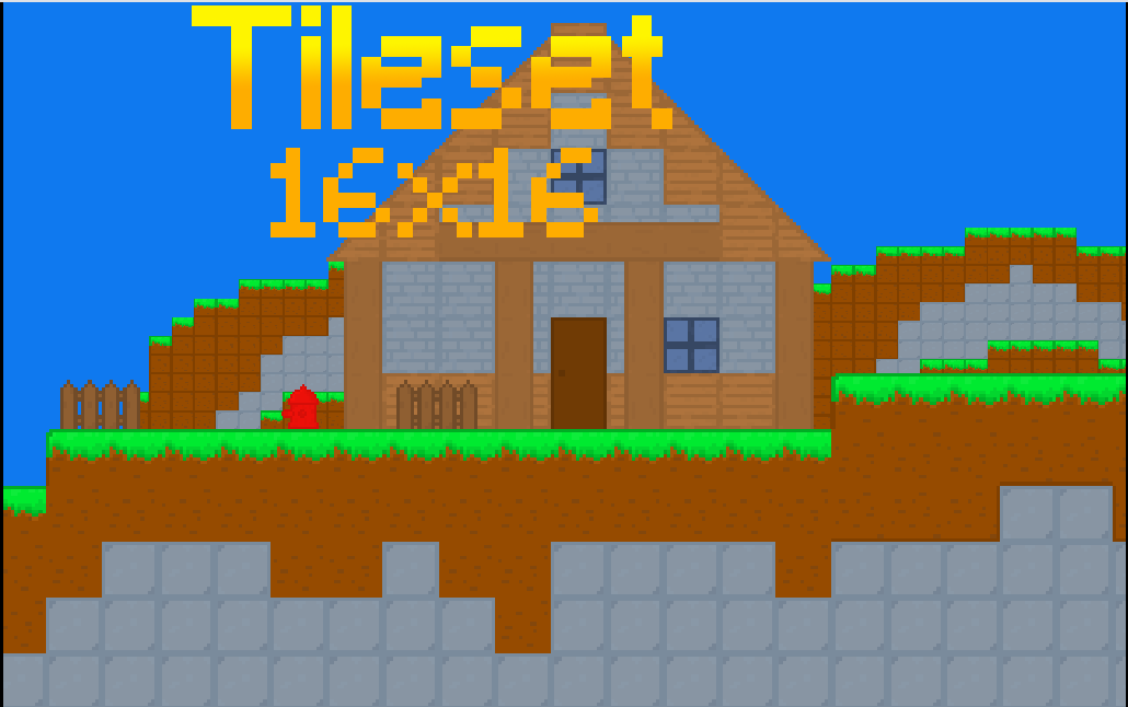 16x16 Tilemap Basic by Sky