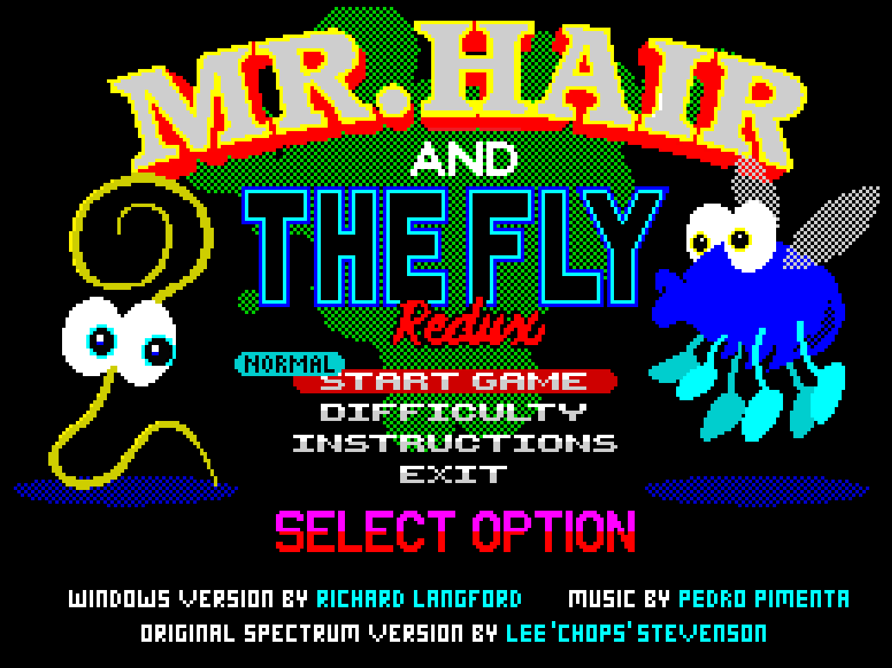 Mr Hair & The Fly REDUX by MicroChops