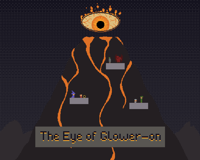 The Eye of Glower-On by Levi