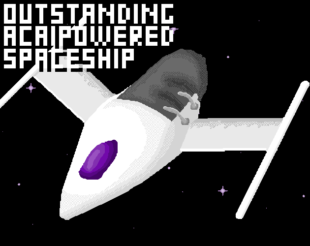 Outstanding Acaipowered Spaceship by Derek Volker