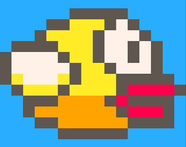 Flappy Bird Pico-8 by TheRetroPaul