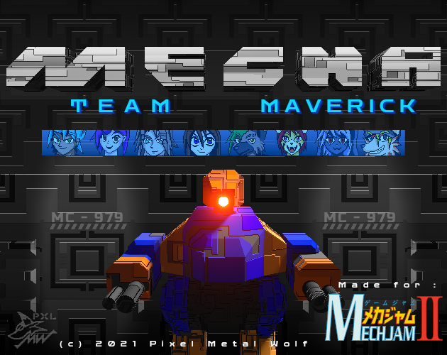 Mecha Team Maverick by PixelMetalWolf