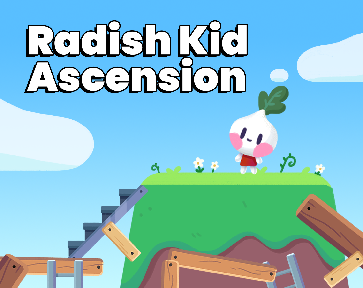 Radish Kid Ascension by Cozy Game Pals
