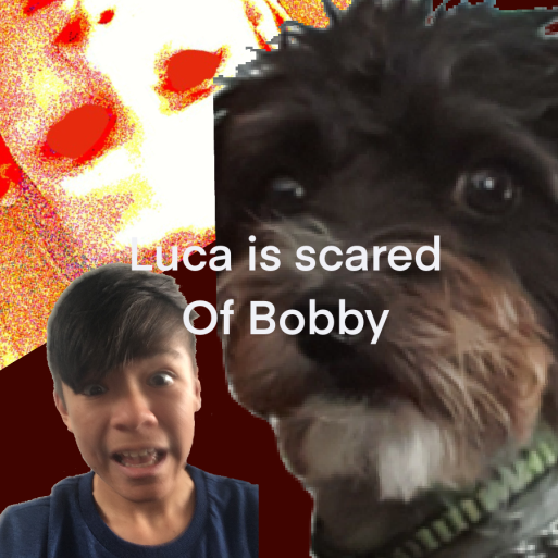 Luca Is Scared Of Bobby by GlitchGull
