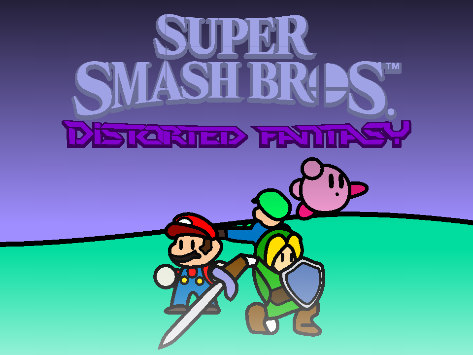 Super Smash Bros: Distorted Fantasy Demo v1.0.2 by No Context Needed