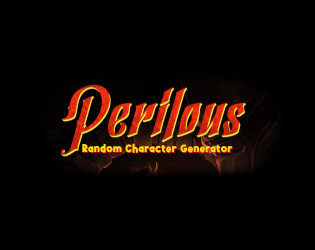 Perilous Random Character Generator By BasiliskOnline