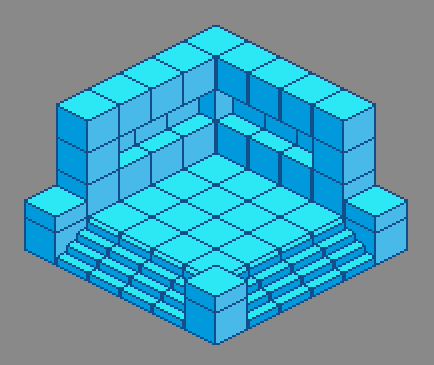 Isometric Tileset Template by Yashe