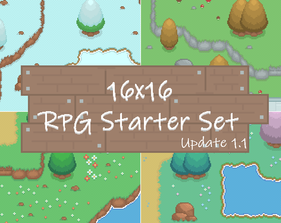 16x16 RPG starter set by ProjectAlme