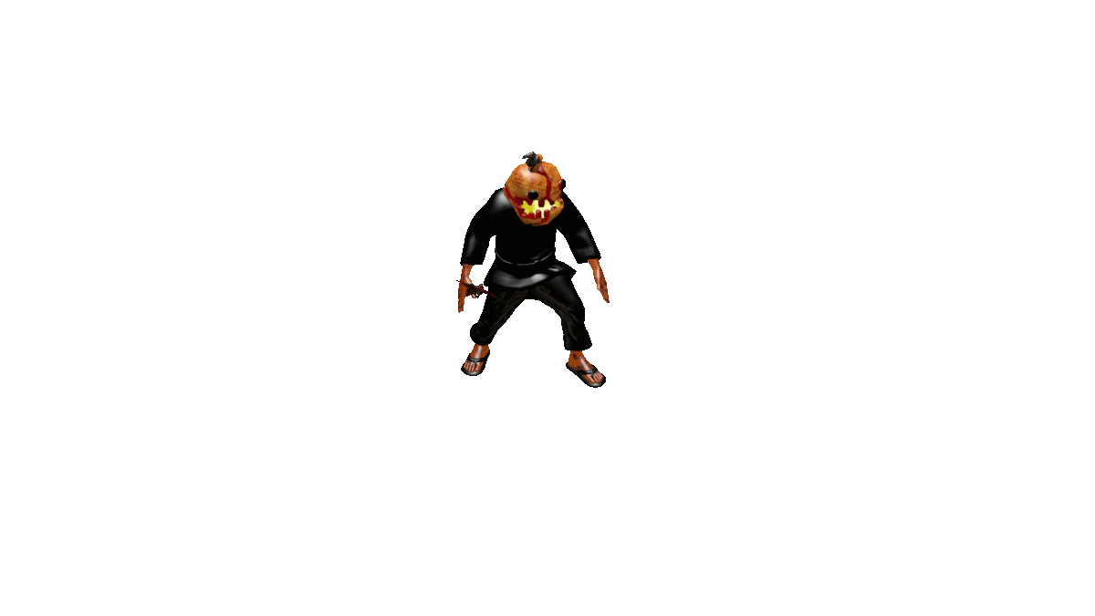 Halloween character 2d - Pumpkin Head by Dundy97