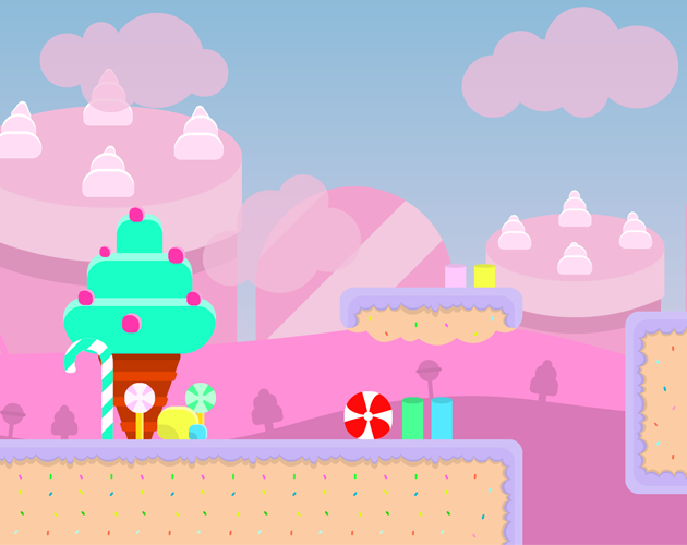 Candy 2D World Game Assets by hmzitosh