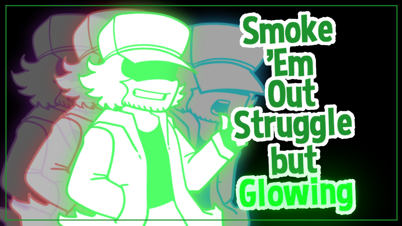 FNF Vs Garcello but Glowing [Skin pack] by LiamGlow