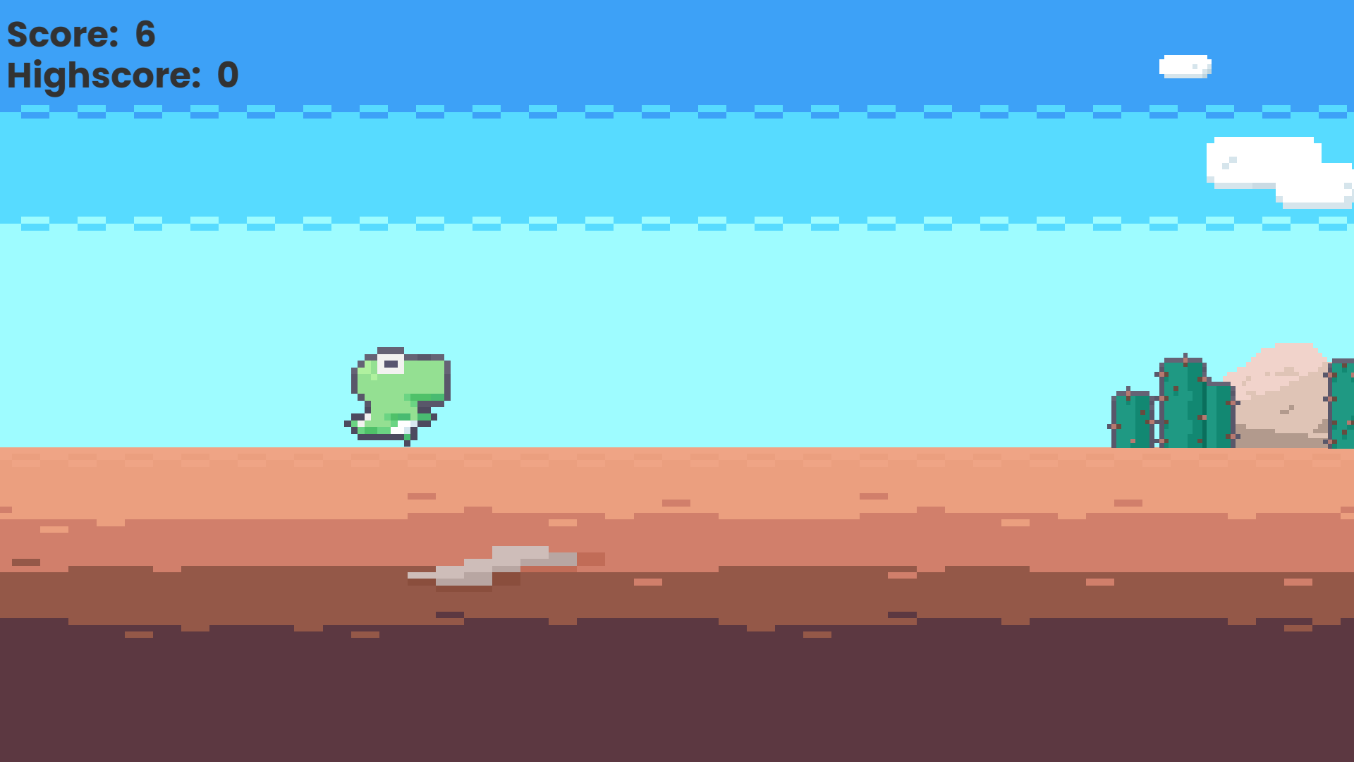 DINO RUN 2D by jakobsgames