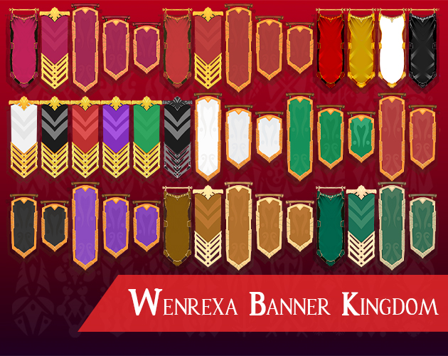 Assets: Banners of the Kingdoms by Wenrexa
