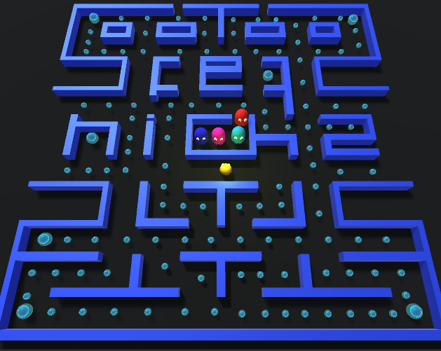 Pacman 3D by Utcarsh Srivastava