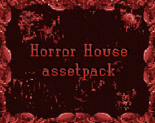 Horror Mutant House Asset-Pack by rafazcruz