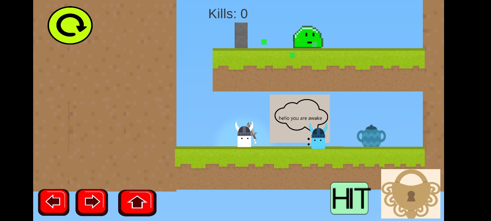 Knight adventure demo by Greencat