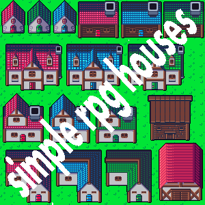 simple rpg houses [FREE] by antrixglow98