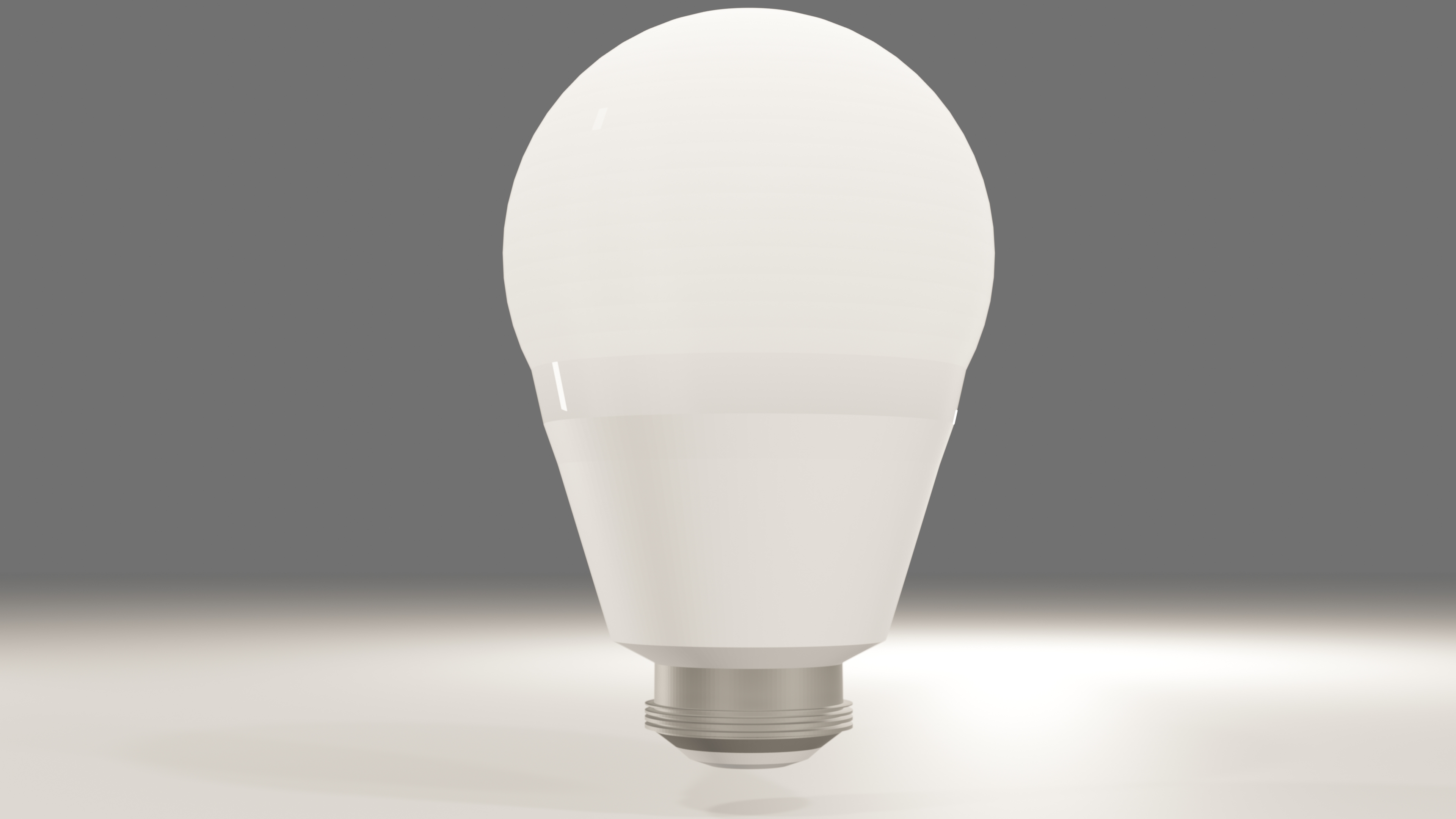 Modern Light Bulb 3D model by Nashiria
