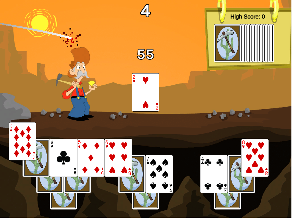 Prospector Solitare by Wesley Chun