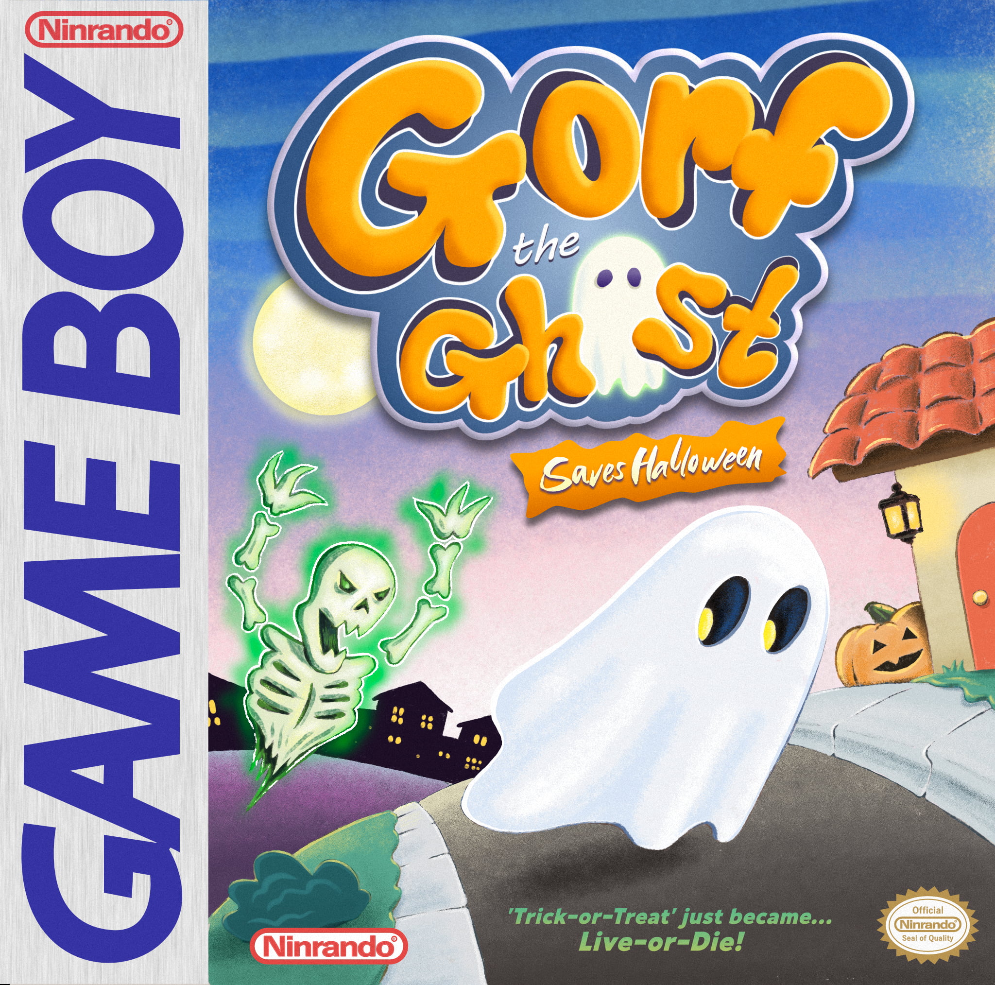 Gorf the Ghost Saves Halloween by DashRando