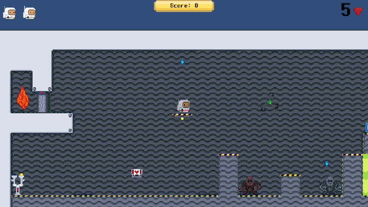 2D Platformer: Astro's Adventure by noahmathew14