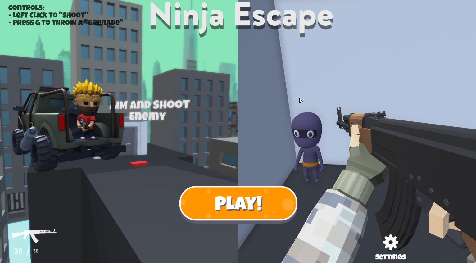 Ninja Escape by Jayanthvoyager