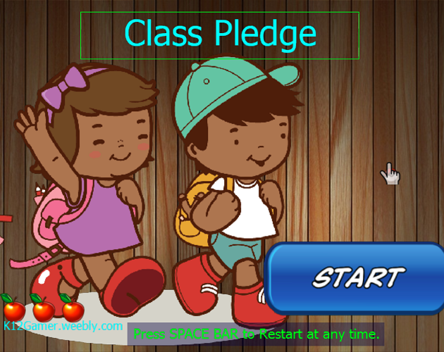 Class Pledge by k12gamer