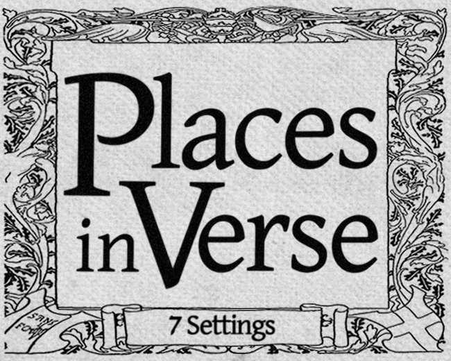 Places in Verse by K-Ramstack for Pocket Places Jam 2021 - itch.io