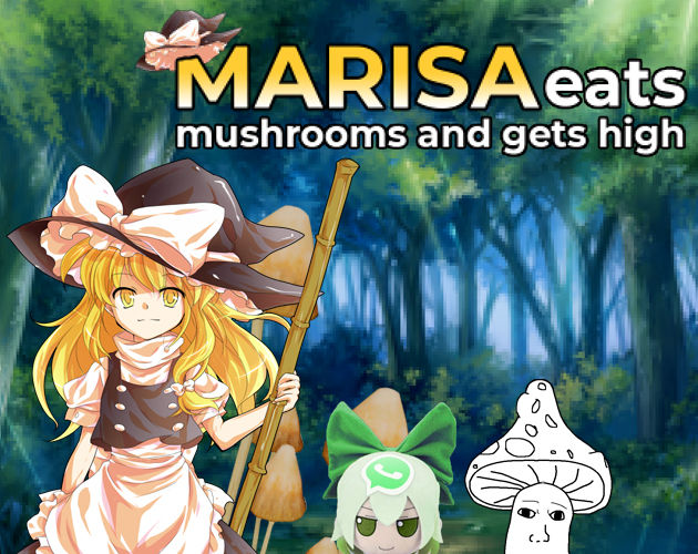 Marisa eats mushrooms and gets high by ramaseta