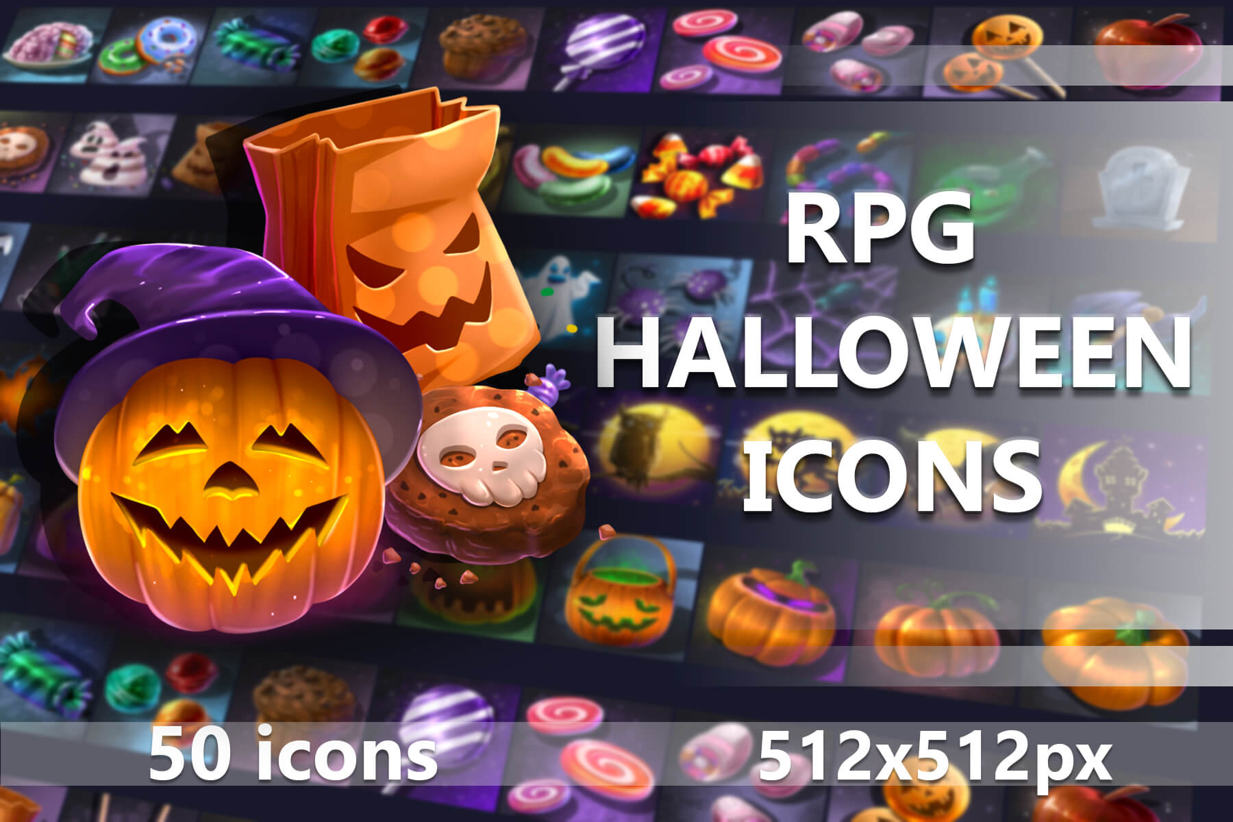Comments - Free Halloween Icons by Free Game Assets (GUI, Sprite, Tilesets)