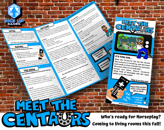 Meet the Centaurs by Dice Up Games