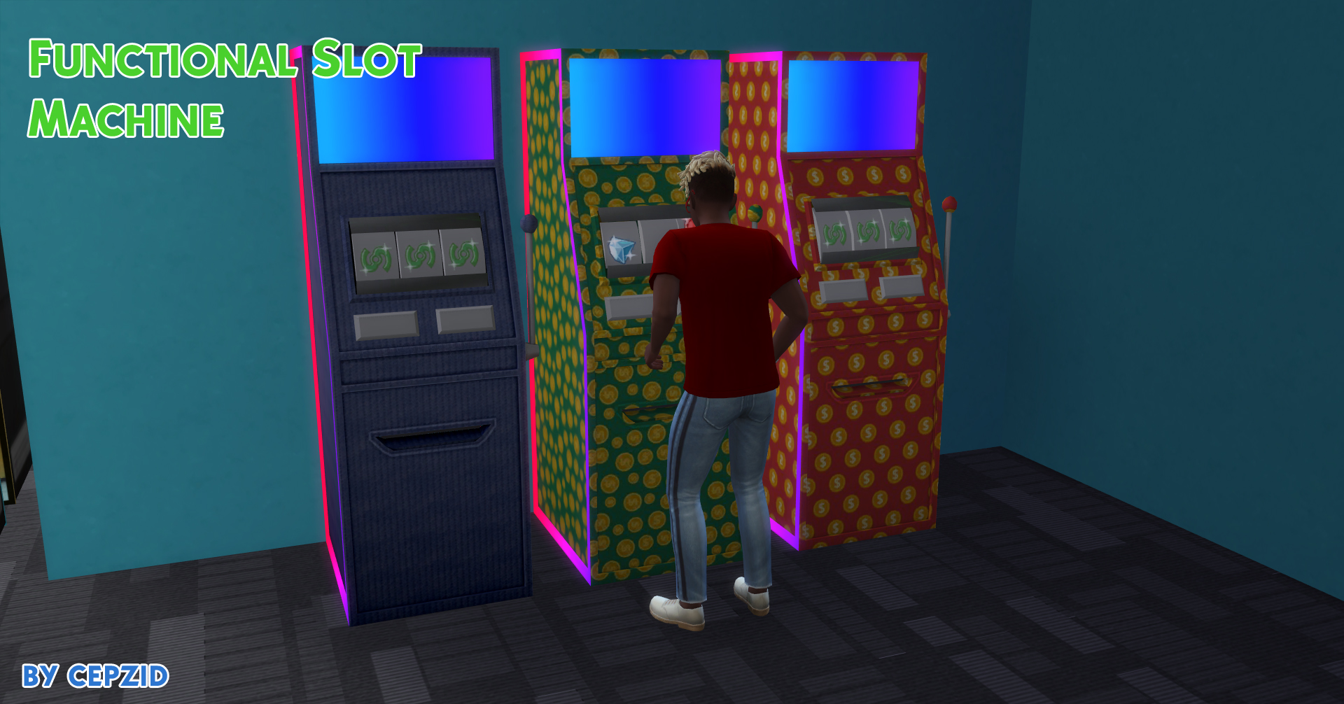 Functional Slot Machine by Cepzid