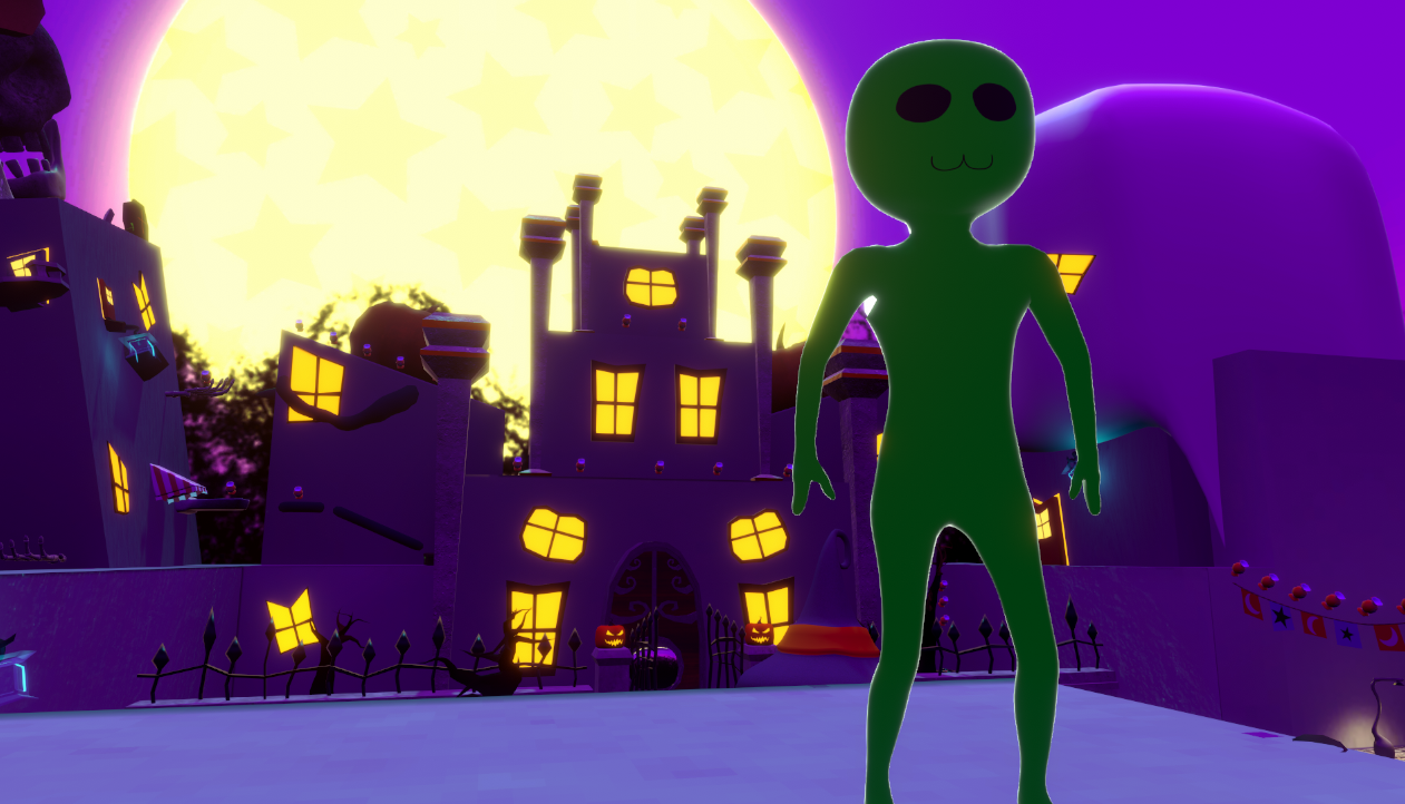 Halloween Alien Game by storytale