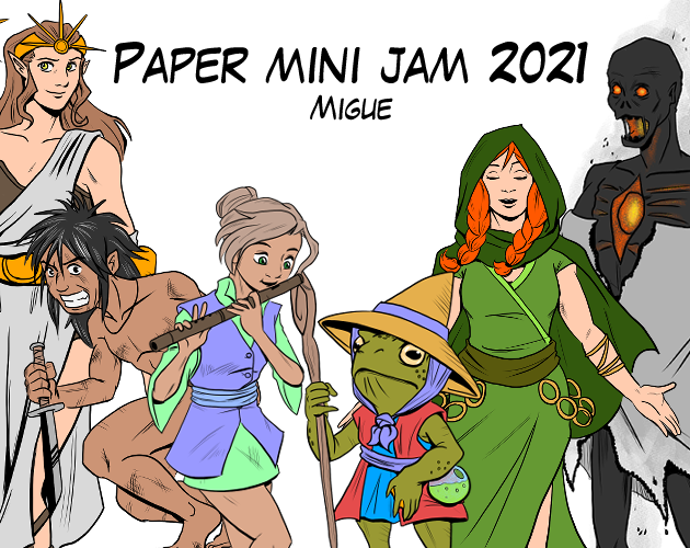 Papermini-tober by Migue by Migueberto