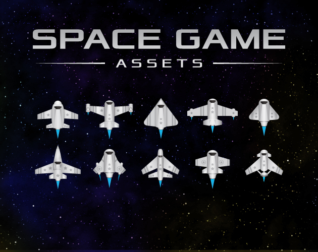 Space Game Assets by Royal Graphics Resources