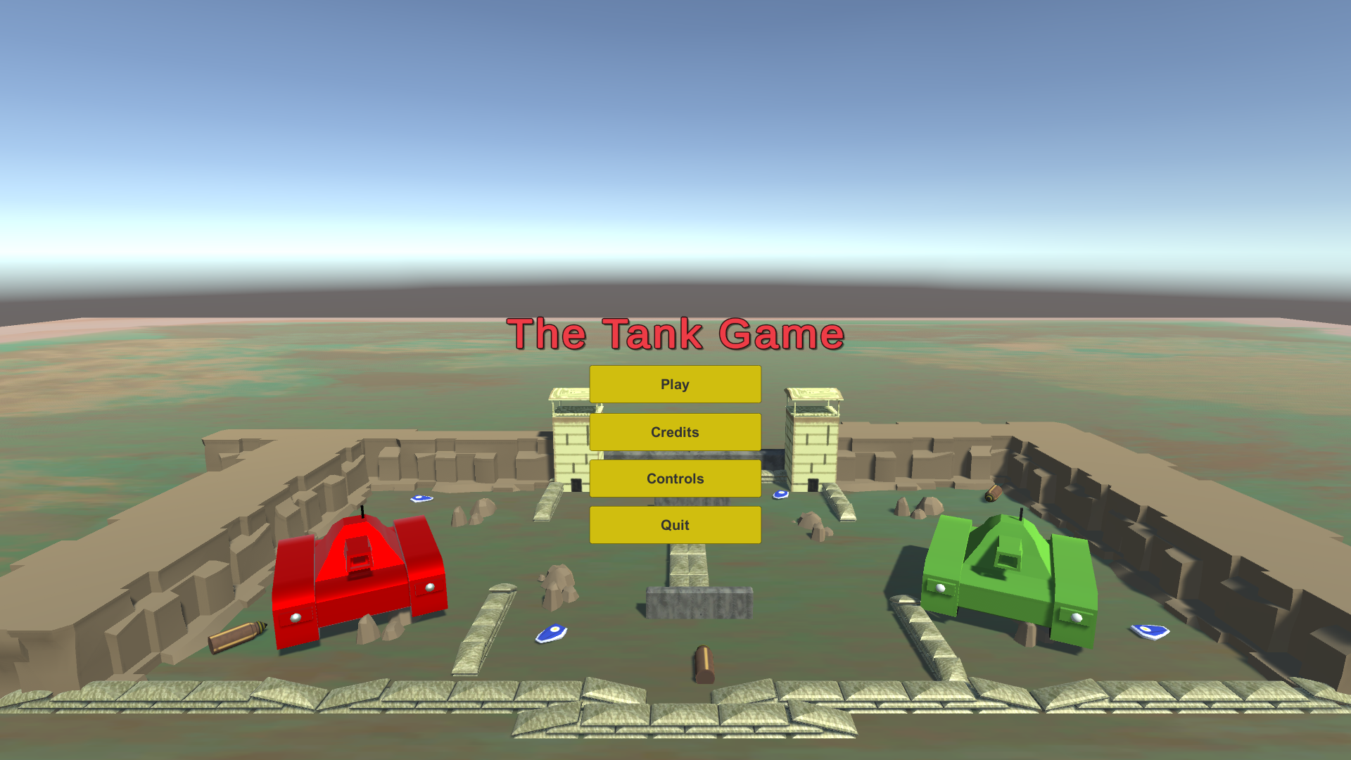 (2021AU-1-2) 2 Player Tank Game by CSCC Mini-Projects