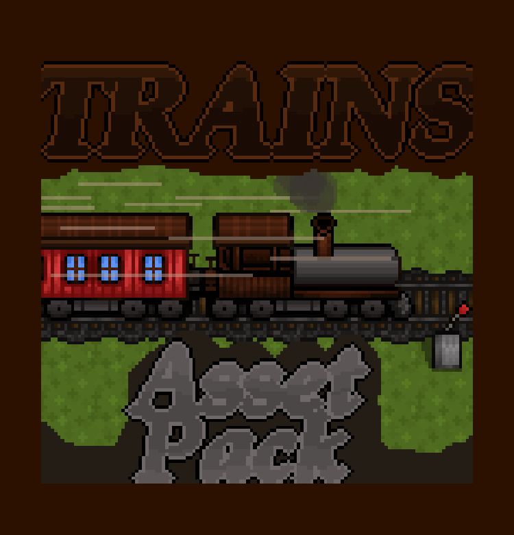 Trains! Asset Pack by Moptropica - Pixel Wiz