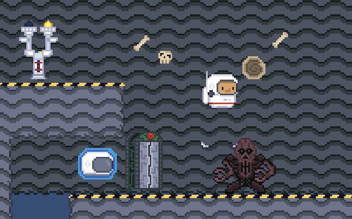 2D Platformer: GET BACK TO THE SHIP! by gcbg