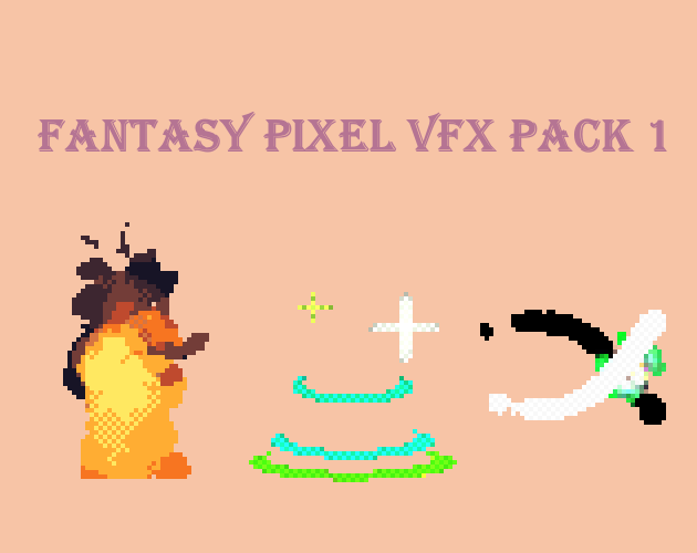 Fantasy Pixel VFX Pack 1 by lostincode