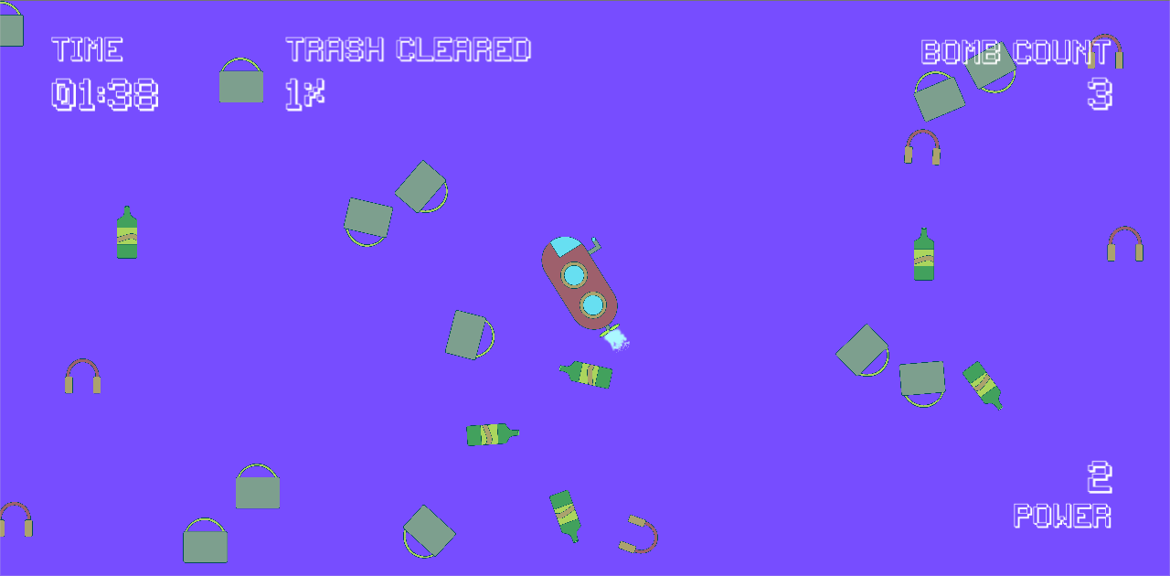 Trash game by azigames