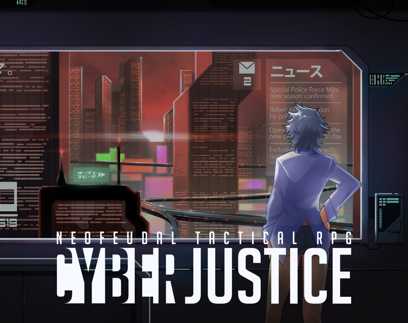 CYBERJUSTICE - RPG Prototype by ithiro