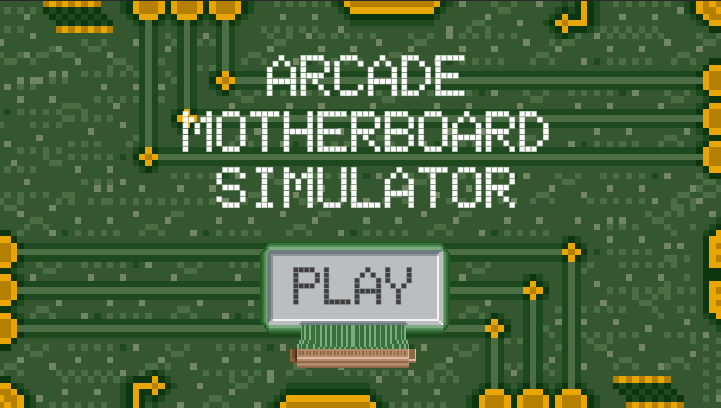 Arcade motherboard simulator by Shalbs for VIDEO GAMES LAB : Game Jam ...