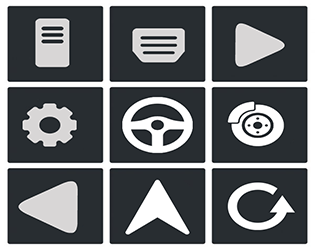 Icons Car.rar - HUD Android Car Game by usuario 99