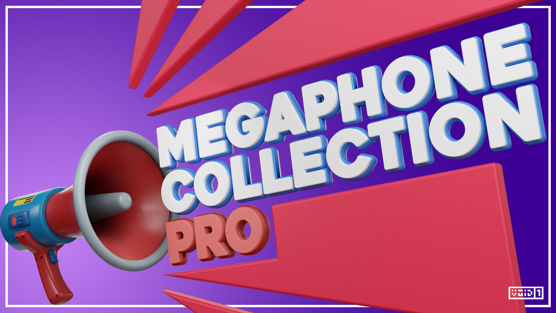 3D Megaphones Collection PRO by VOiD1 Gaming