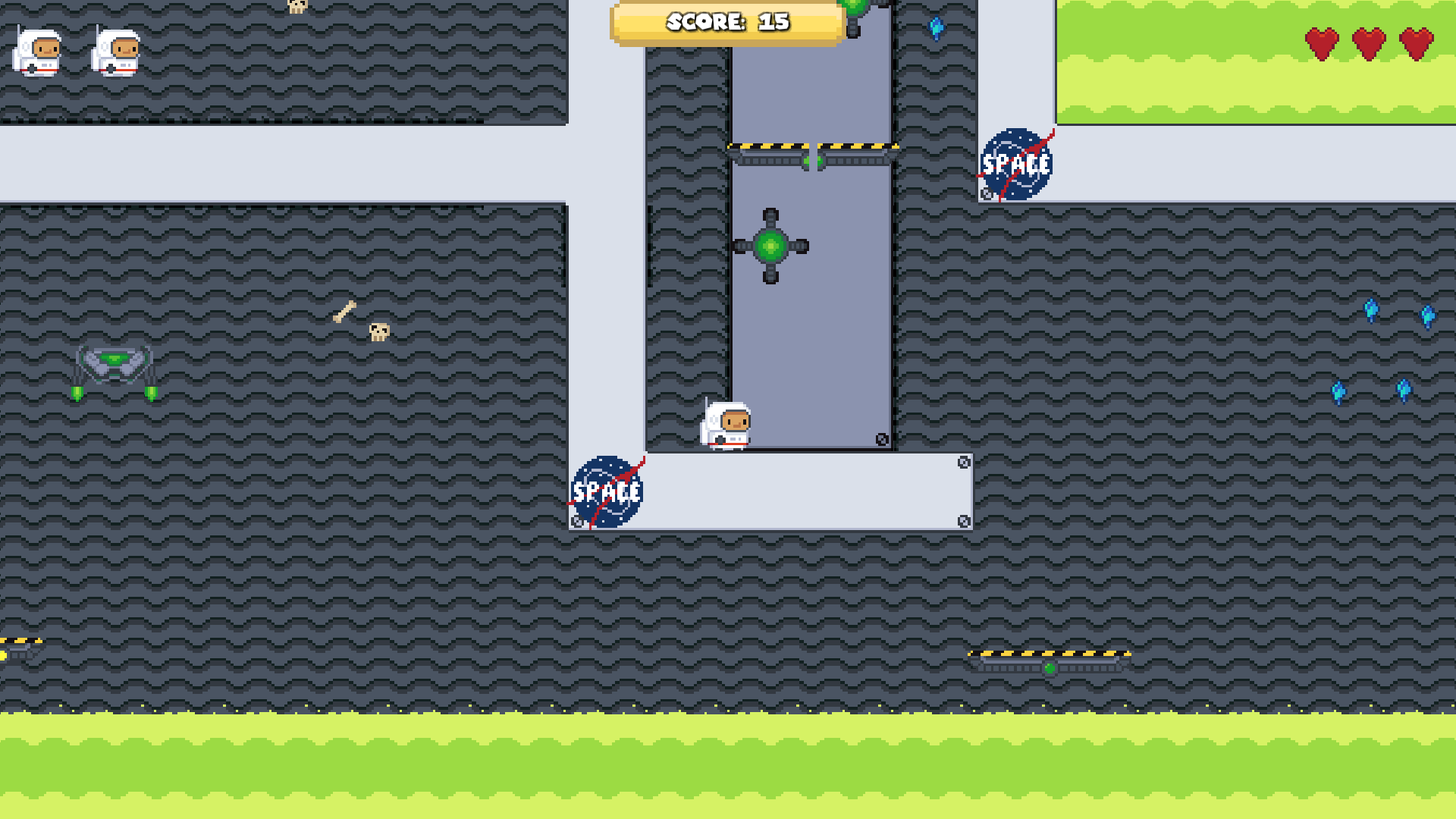 Space Station 2D by andresnavag93